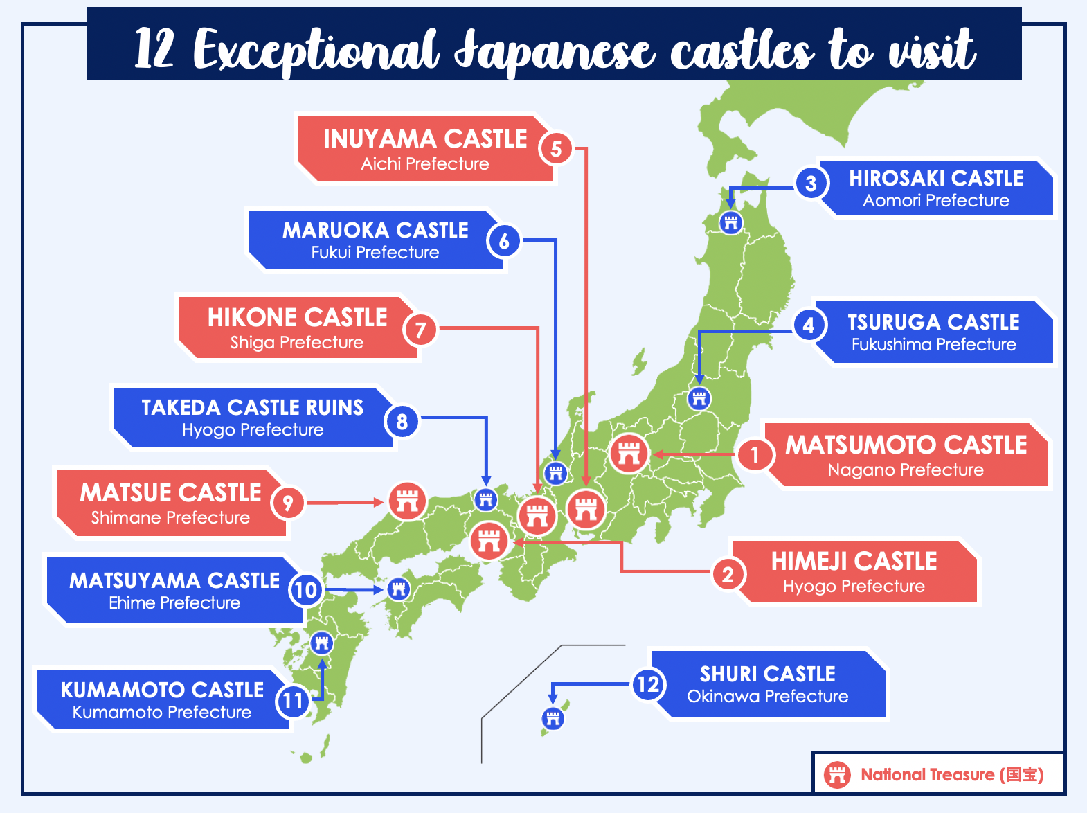 12 Exceptional Must-Visit Japanese Castles | JAPAN RAIL CLUB
